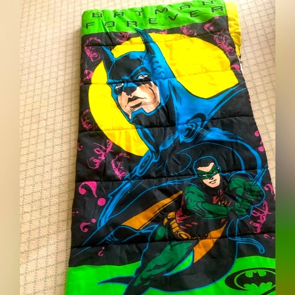 DC Comics | Bedding | Dc Comic Sleeping Bag Vintage 985 Batman And ...
